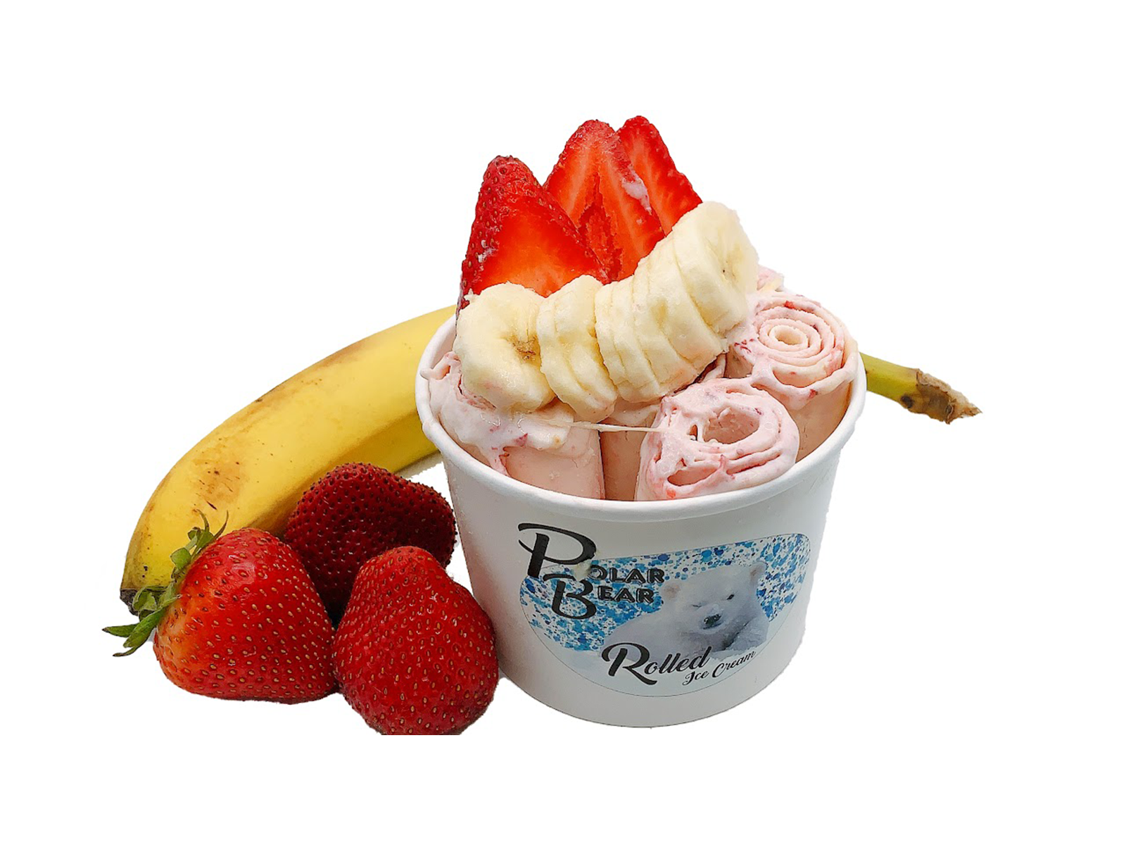 Menu - Polar Bear Rolled Ice Cream