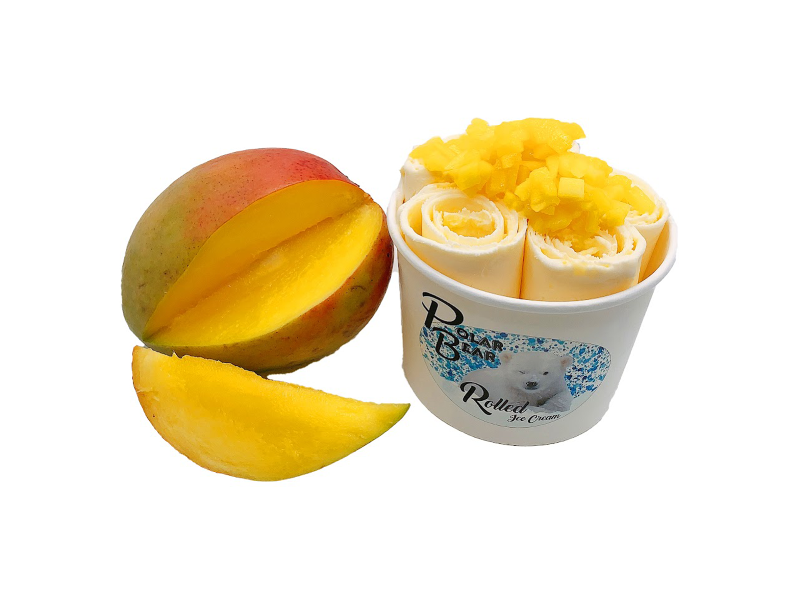 Menu - Polar Bear Rolled Ice Cream